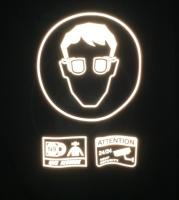 China Reflective Heat Transfer Vinyl Sticker - Custom Logo for Sportswear with High-Visibility Glass Bead Technology for sale