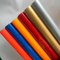 China Laser Cutting Heat Transfer Vinyl for T-Shirts - 50 Colors, Up to 50cm Custom Logos, 320-330°F Application Temperature for sale