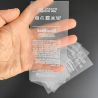China Silver Garment Neck Label Transfers - High Stretch Clothing Care Labels for All Fabric Types for sale