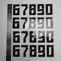 China Custom Football Heat Transfer Numbers & Letters - 4