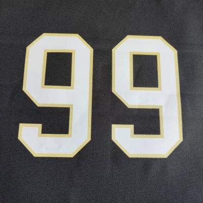 China Custom Heat Transfer Letters and Numbers - Iron On Text for Clothing with No Minimum Order for sale
