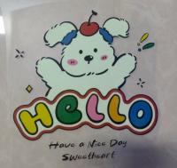 China Custom Glow in the Dark Heat Transfer Logos - 160±10 Micron Thickness, Unlimited Colors for Clothing for sale