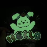 China Custom Glow in the Dark Heat Transfer Logos - 160±10 Micron Thickness, Unlimited Colors for Clothing for sale