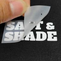 China Custom Clothing Labels and DTF Transfers for Various Fabrics in Multiple Sizes with Custom Designs for sale