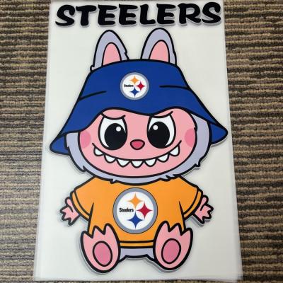 China Soft-Touch Machine Washable High Stretch DTF Heat Transfer Stickers for Custom Apparel for sale