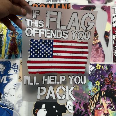 China Custom DTF Heat Transfer Labels for Clothing Bags Wholesale 140-160C Iron On for sale