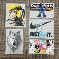 China Wholesale Custom DTF Heat Transfer Labels for Clothing Bags 140-160C Application for sale