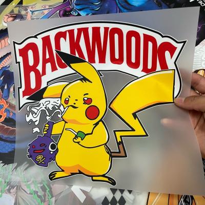 China Custom DTF Heat Press Transfers Wholesale Bulk DTF Stickers for T-Shirts Apparel 130-150C Application for sale