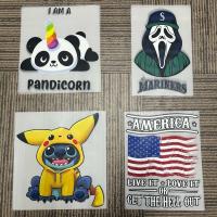 China Bulk Custom DTF Transfers Machine Washable High Stretch Direct-to-Film Heat Transfer Stickers 130-150C for sale