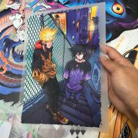 China Naruto Sasuke Custom Logo DTF Heat Transfer Sticker Vinyl Film Iron On for Clothes Apparel 150C for sale