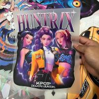 China KPop Demon Hunters HUNTR/X Heartthrob DTF Transfers Ready To Press Custom Iron On for T Shirts 150C for sale