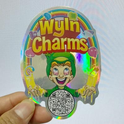 China Custom Round Stickers and Sticker Labels with Waterproof Vinyl or Paper Material and Vibrant Full-Color Printing for sale