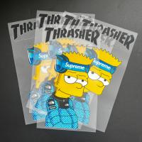 China Custom Bart Simpson Hypebeast DTF Transfer Heat Press Sticker Washable Waterproof 50+ Washes for sale