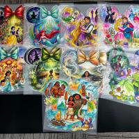 China Sleeping Beauty Aurora Mickey Head DTF Transfer - Ready to Press PET Film Iron On Sticker for T Shirts, Custom Private Logo Wholesale Heat Transfers for sale