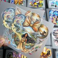 China Disney Pocahontas Wilderness Nature Cartoon DTF Heat Transfer Washable PET Film Iron On Label for DIY T-Shirt Garment Printing for sale