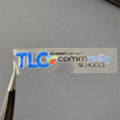 China Custom UV Stickers For Pens / Personalized Pen Decals / Logo Stickers For Water Bottles Pens for sale