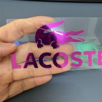 China Gold Metallic HTV / Silver Metallic HTV / Rose Gold HTV Customized Logo for sale