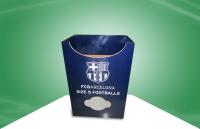 China Blue Plush Toys / Football Cardboard Storage Bins Double - Wall EB Flute for sale