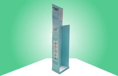 China Offset Printing Custom Cardboard Displays Drink Case Stacker Easy Assembly Free Standing for sale