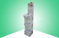 China Three Shelf Easy Assembly cardboard card display stand For Promoting Toys for sale