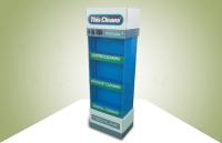 China Double Face Show Three Shelf POS Cardboard Displays Sell Cleaning Products for sale
