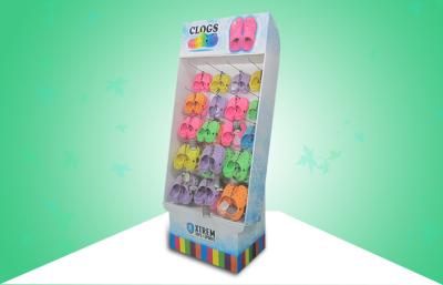 China Offset Prnting Cardboard Free Standing Display Units used in Kids Shoes for sale