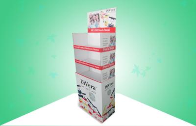 China Recylable pos cardboard display stands for Snacks With Stackable PDQs for sale