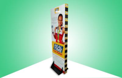 China Easy Assembly Free Standing Custom Cardboard Displays , Corrugated Floor Display for sale