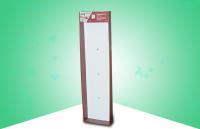 China Easy- assembly Sidekick Powerwing Display Cardboard Hanger For Self-adhensive Wall Tiles for sale