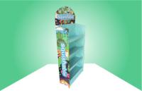 China Easy Assembly 4 Shelf Stable POS Cardboard Displays Eco Friendly For Promoting Kid Toys for sale
