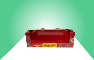 China Retails / Supermarket Stackup Cardboard PDQ Tray Display For Promoting Candy for sale