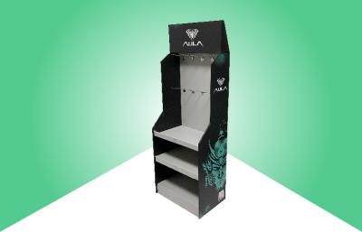 China Metal Hook POS Cardboard Displays Eco Friendly For Mix Promoting Different Items for sale