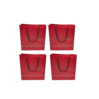 China Lightweight Custom Paper Shopping Bags Eco-Friendly Customized Size For Gift for sale
