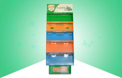 China Eye Catching Free Standing Cardboard Displays Selling Dog Foods , 4 colors CYMK Printing for sale