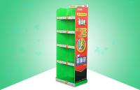China Customized Cardboard Display Stands CMKY Offset Printing For Dinnerware Products for sale