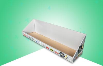 China Recyclable POP Cardboard Display with Customizable Dimensions and High Visibility for Effective Retail Advertising for sale