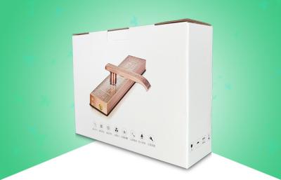 China 100% Recyble Corrugated Paper Packaging Boxes / Carton Packing Box For Lock for sale