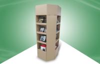 China Portable 8 Face All Round Show Pos Cardboard Displays 4c Offset Printing for sale
