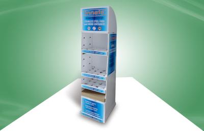 China Custom Adjustable Shelf Cardboard Display Stands For Vacuum Cups , 4C Printing for sale
