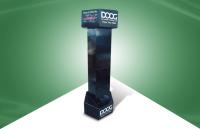 China Black Six Side Show Cardboard Hook Display Uv Coating 100% Eco - Friendly for sale
