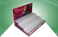 China Cardboard Counter Display Stand Cardboard Countertop Displays for Cosmetics for sale