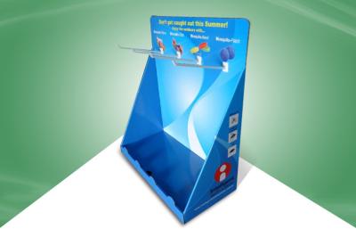China Cardboard countertop Display With Hooks for sale