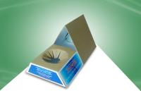 China Cardboard Countertop Displays Cardboard Display Box for Single Vacuum Bottle for sale