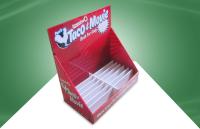 China Red Cardboard Countertop Displays Cardboard Tabletop Display Box for Adult Products for sale