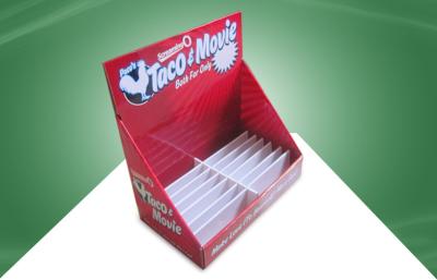 China Red Cardboard Countertop Displays Cardboard Tabletop Display Box for Adult Products for sale