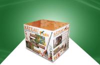 China Full Color Flexo Pring Cardboard Dump Bins Cardboard Display Units for Market for sale