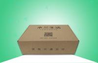 China Brown Kraft Easy Biodegradable Custom Printed Corrugated Boxes For Packaging Clothes for sale