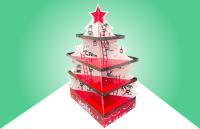 China Custom Christmas Tree Pallet Display for Retail Stores for sale