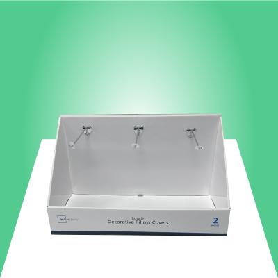 China Durable Cardboard PDQ Tray Display with 4 Trays Stacking Up, 80kgs Loading Capacity and 50 Units Per Carton for Retail for sale