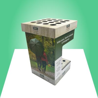 China Glossy Finish PDQ Tray Display with Easy Assembly and 12 X 8 X 4 Inches Dimensions for Retail Product Showcase for sale